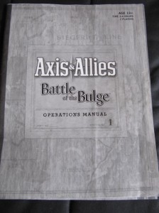 Axis & Allies Battle of the Bulge: Rules, Images, Video and More.